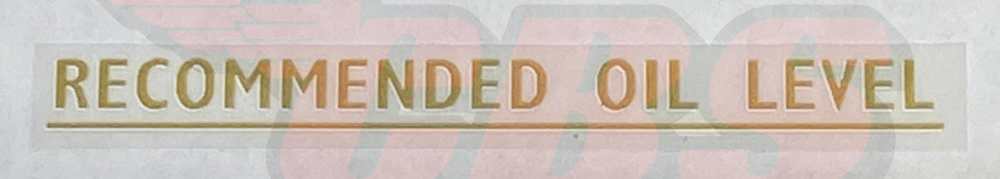 Vintage Triumph Motorcycle Restoration Decals