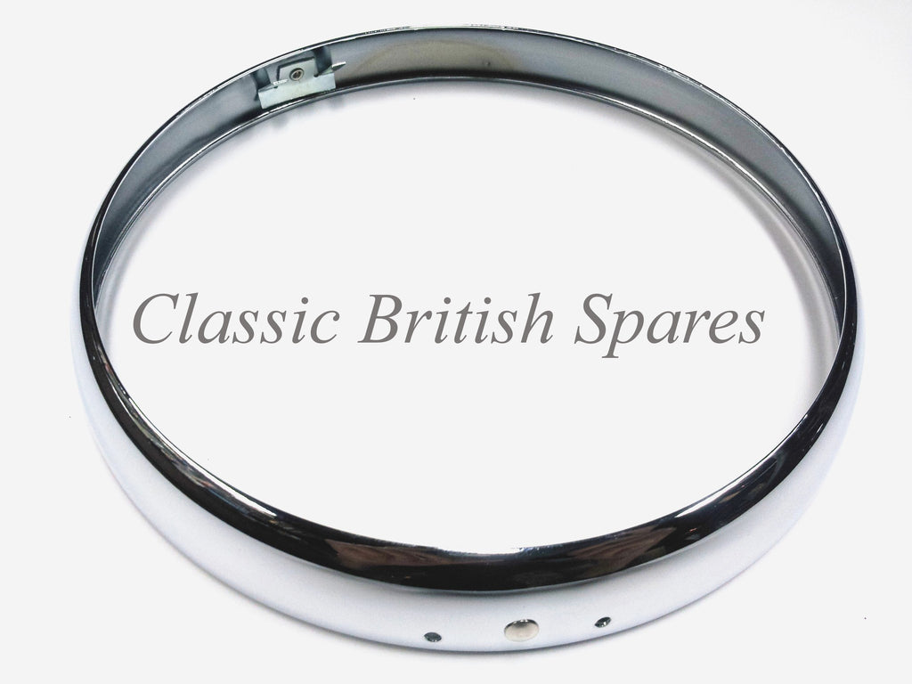 Genuine Lucas 7" Chrome Headlight Rim Bezel - 553248