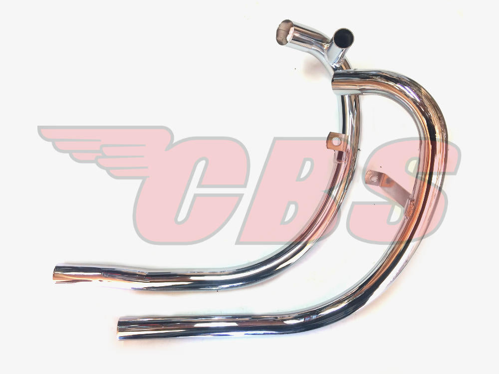 BSA Twins Exhaust Pipes - A7 / A10 / A50 / A65