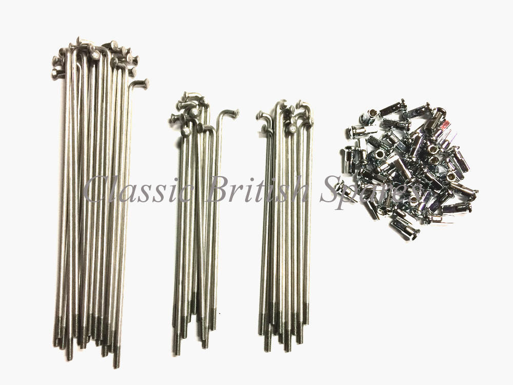 Norton Commando Spoke & Nipple Sets - Buchanan's