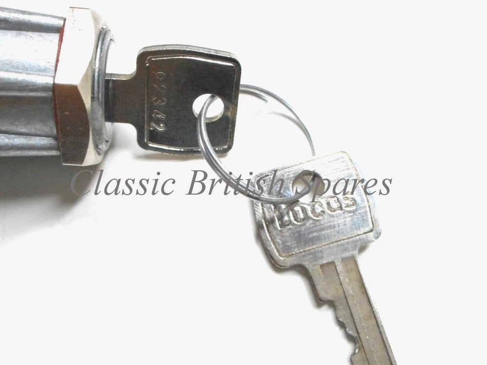 Lucas Complete Ignition Switch W/ Keys 54315070 & 30608 Triumph BSA No