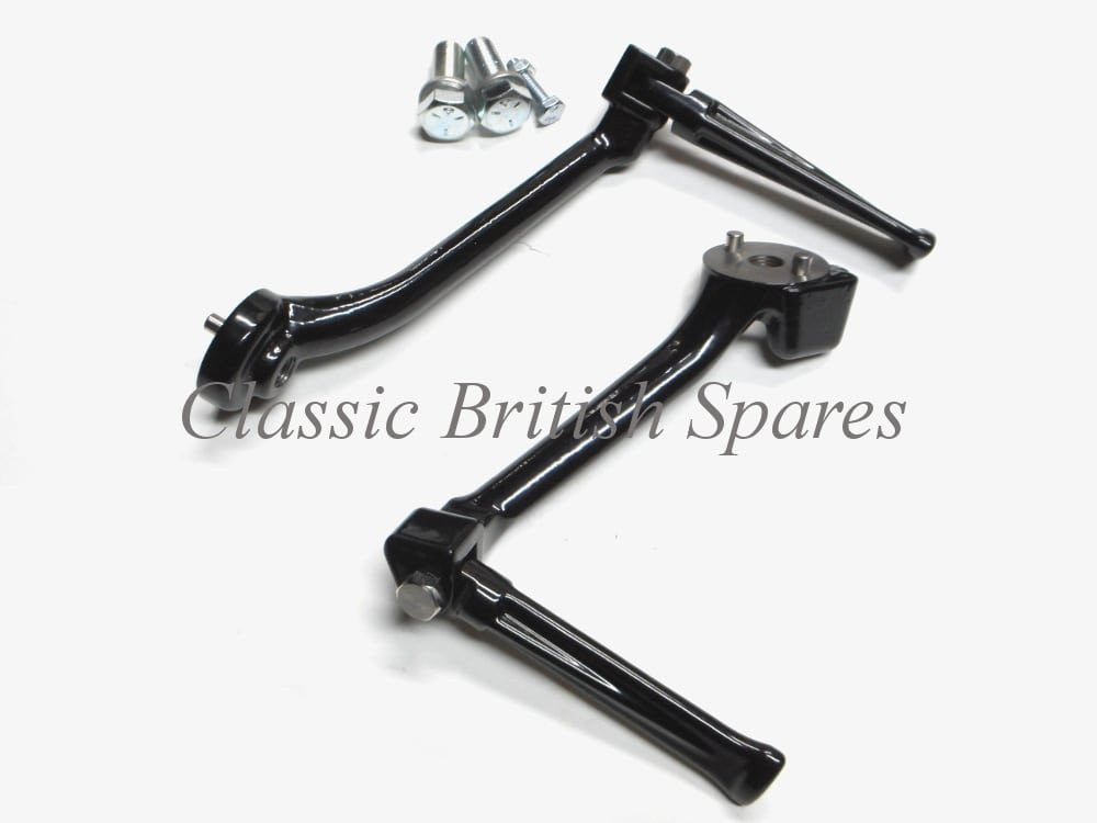 Triumph 650 Twins Folding Footrest Set 82-6653 & 82-6654 - TR6C / T120TT