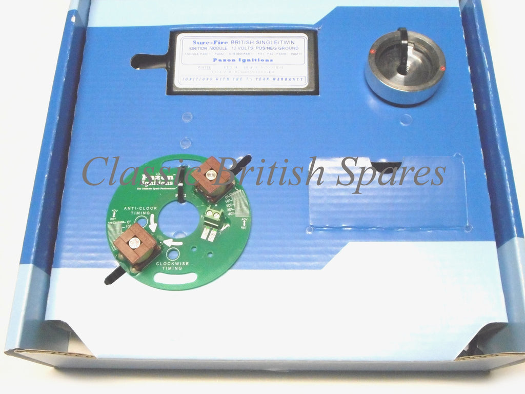 Pazon Sure-Fire Electronic Ignition - 12V Singles / Twins