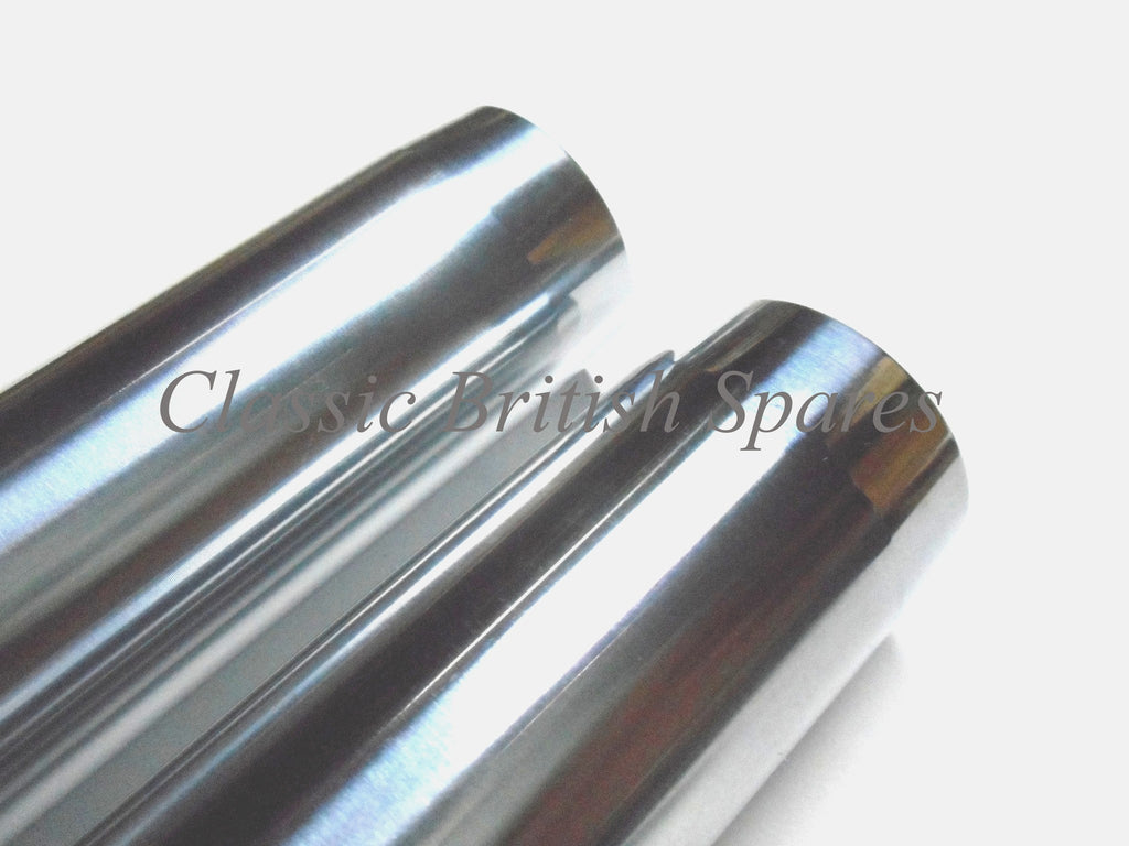 Triumph Unit Twins Hard Chrome Front Fork Tube Set 97-1889 1964-67 T10