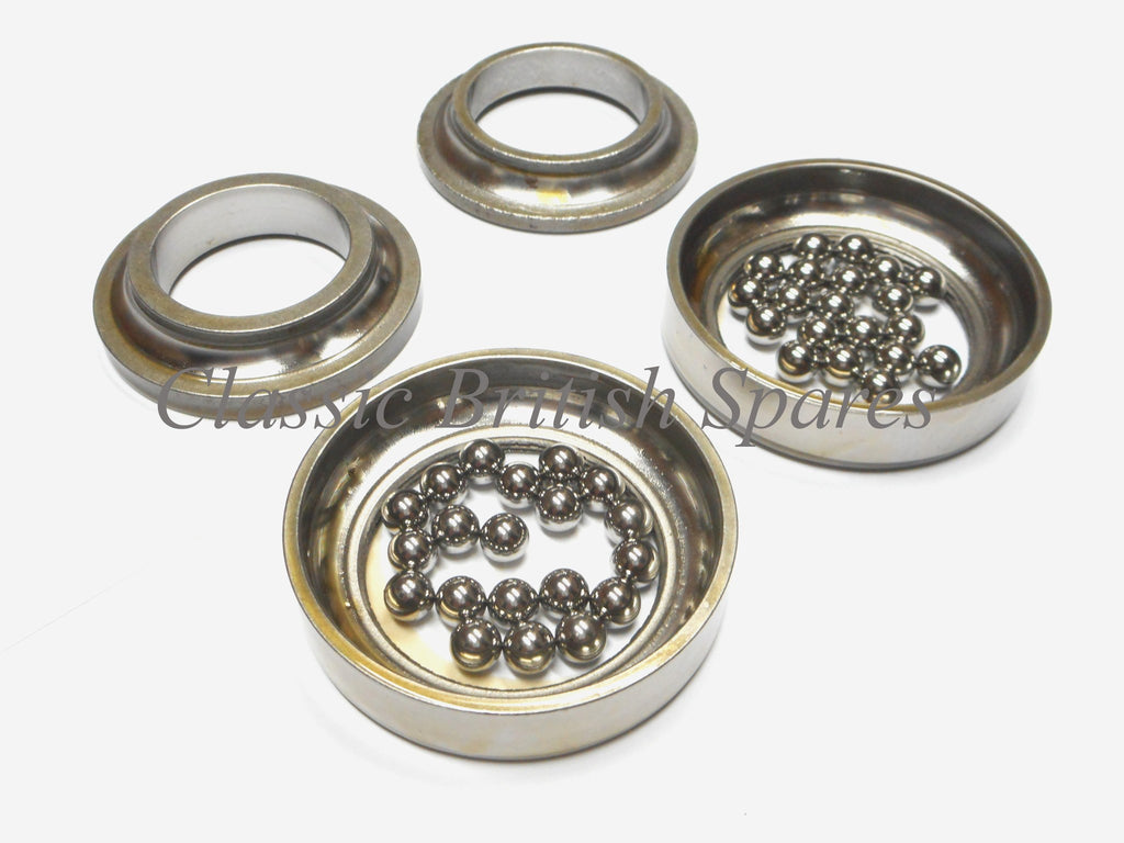 BSA Complete Steering Head Bearing Race & Cone Set - B31 B32 A7 A10 A6