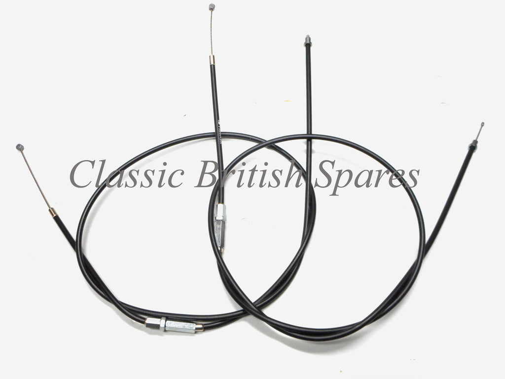 Triumph 650 / 750 Dual Throttle Cables - 60-1819 - 1968-76 -Venhil