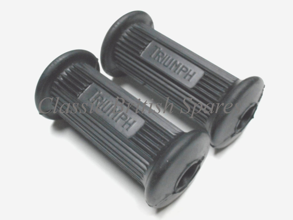 Triumph Riders Front Foot Rest Rubbers - 82-9279 - 1968-78 - TR6 / T120