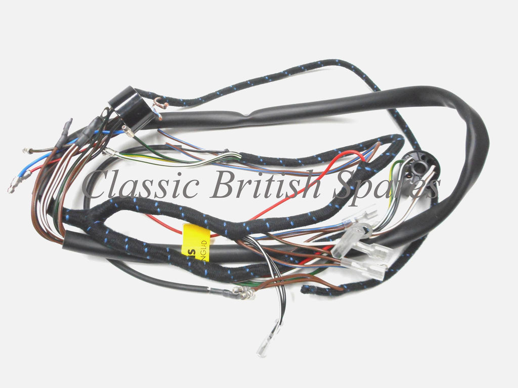 Early Lucas C15 & B40 Cloth Wiring Harness 5494066