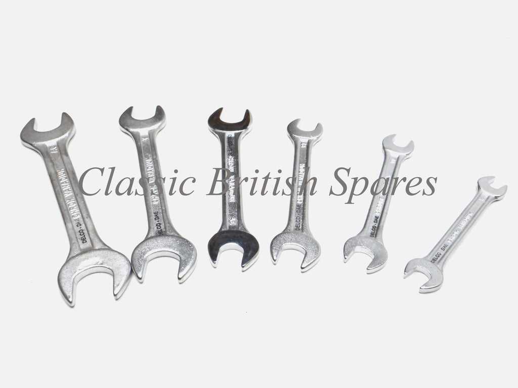 Whitworth 6- Piece Open End Spanner / Wrench Set
