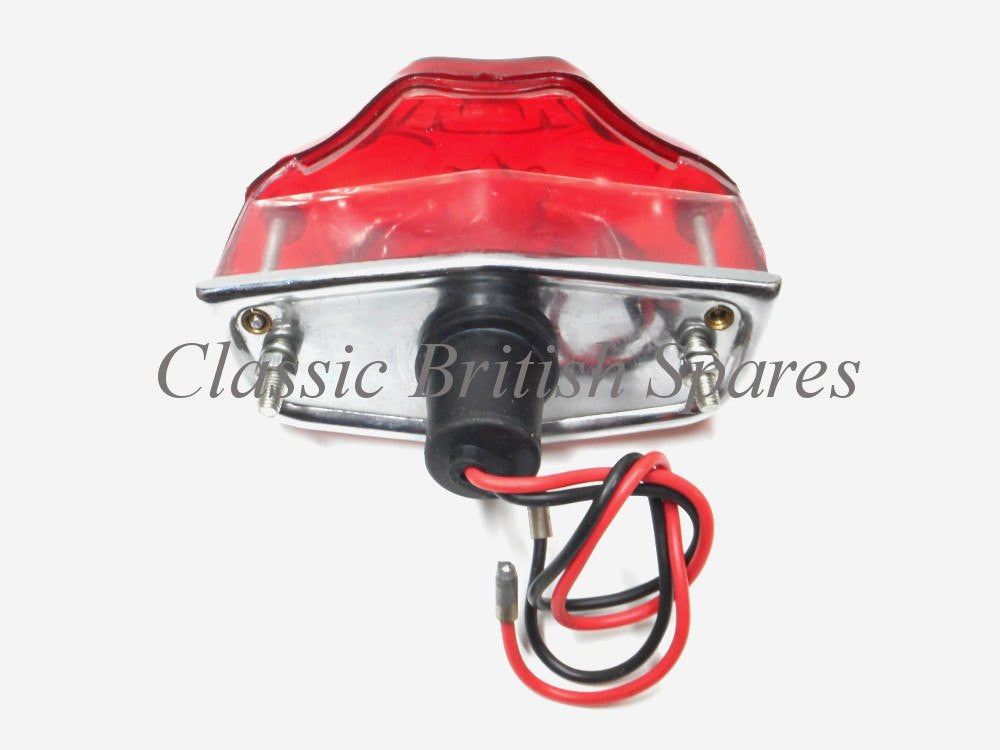 Custom Cat Face Lucas Motorcycle Tail Light- 12V