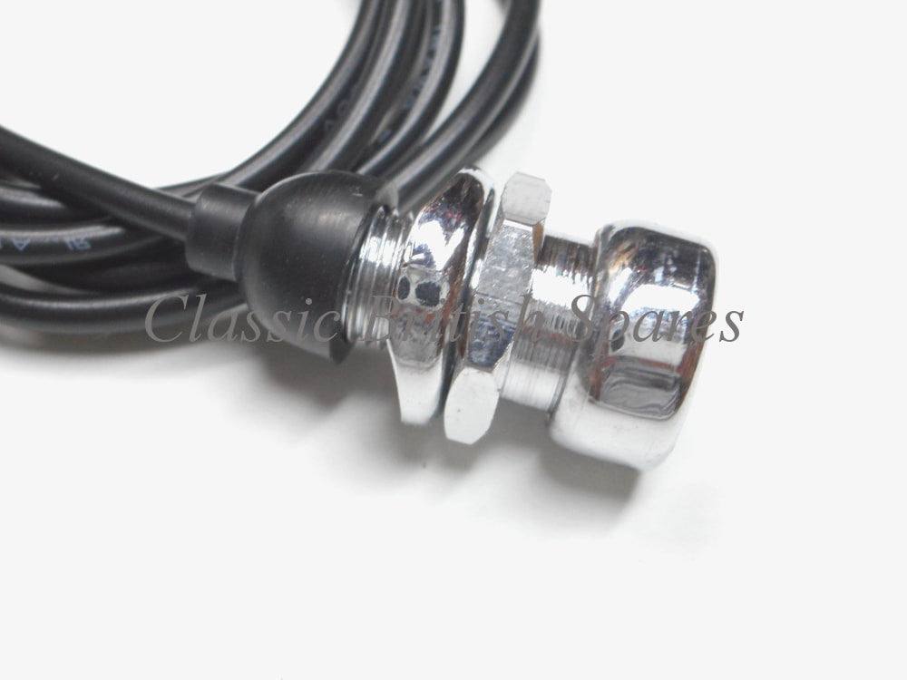 Triumph Lucas Type Chrome Handlebar Screw-In Horn Button 76207A 5T T10