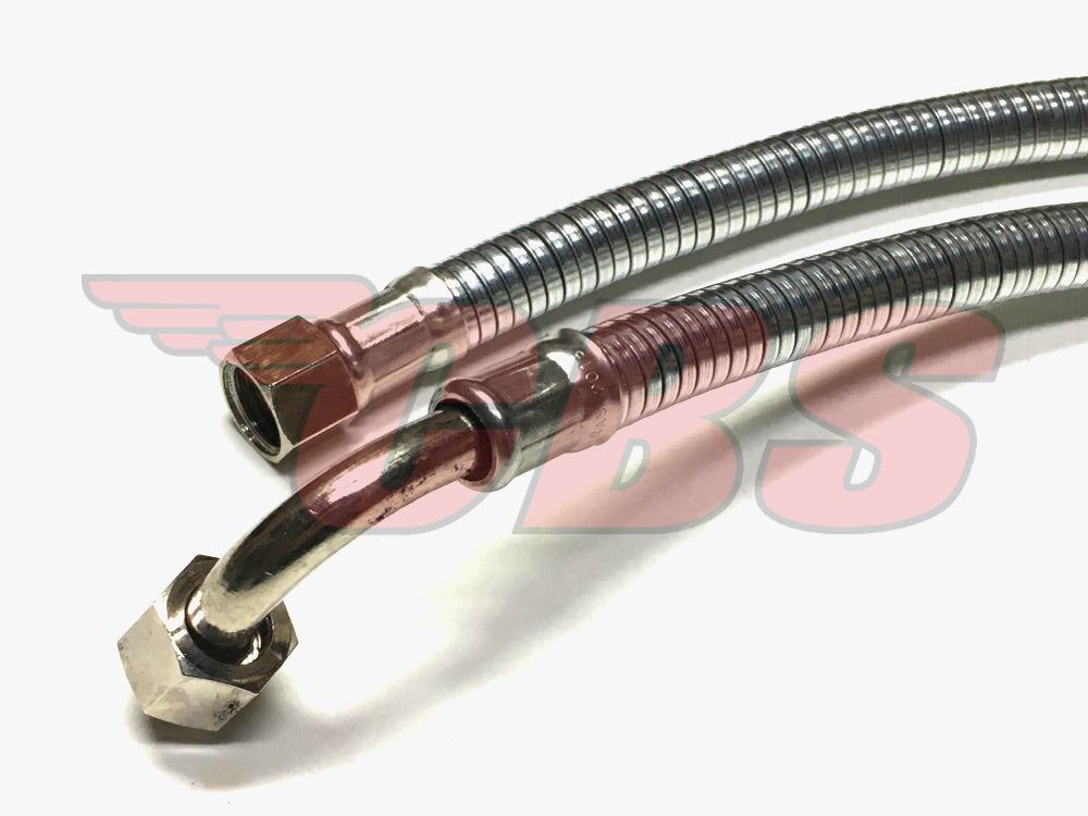 BSA Armoured Flexible Oil Feed Lines - B31 / B33 / A7 / A10
