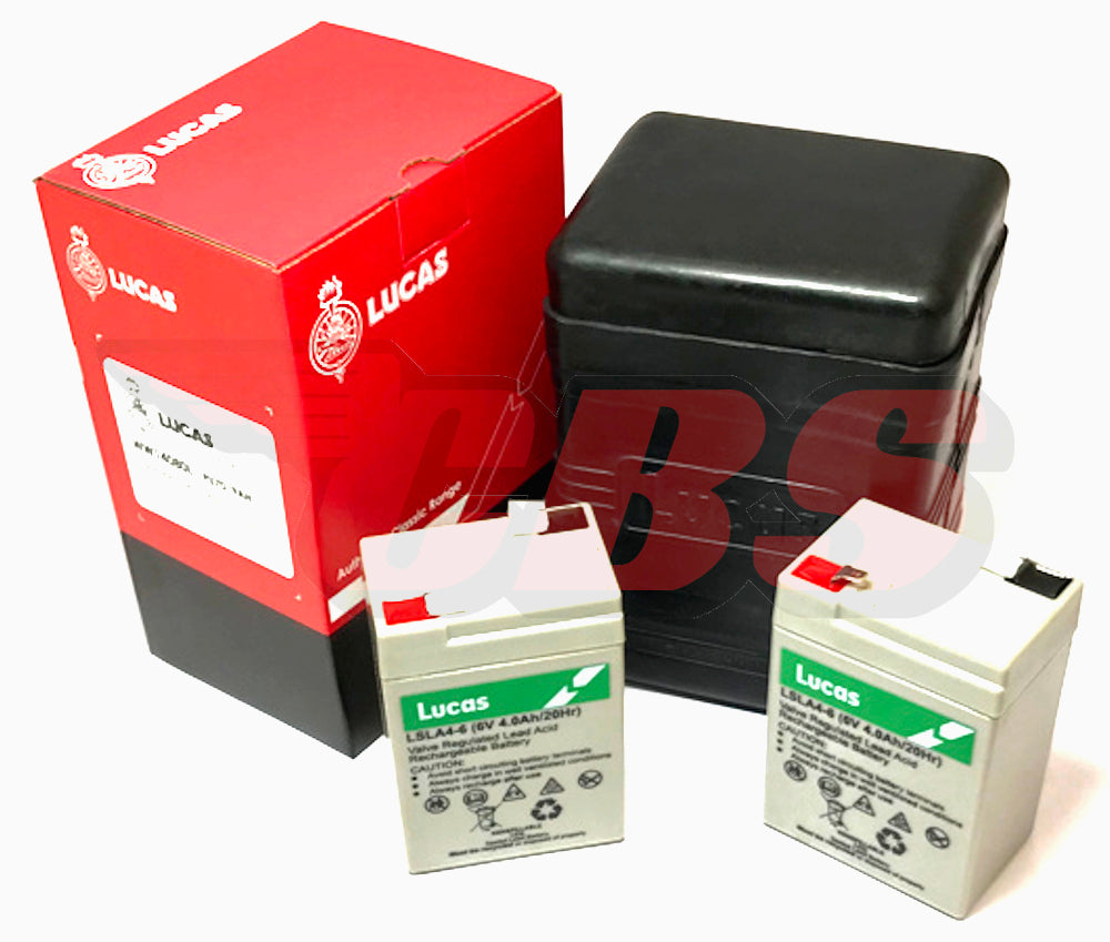 Lucas Motorcycle Rubber Battery Boxes