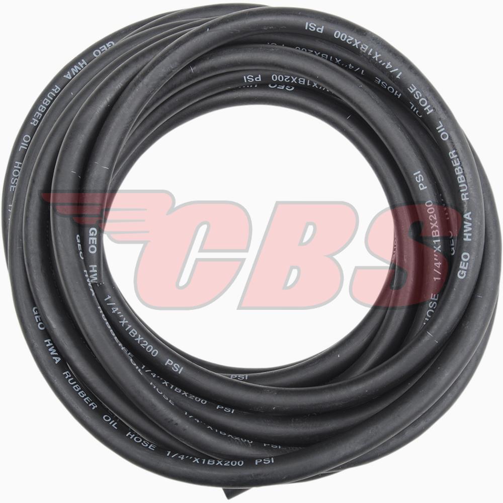 Replacement Universal Gas / Fuel Line - 1/4" & 5/16" (Clear / Braided)